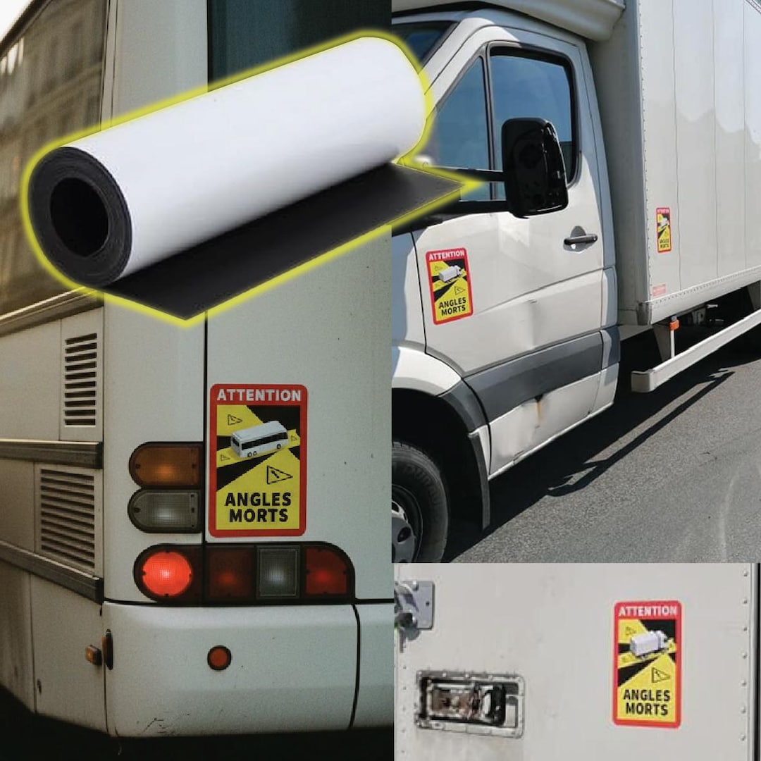 Magnetic 17x25cm, 0.85mm Thick - Truck - Bus - Heavy Goods Vehicle ...