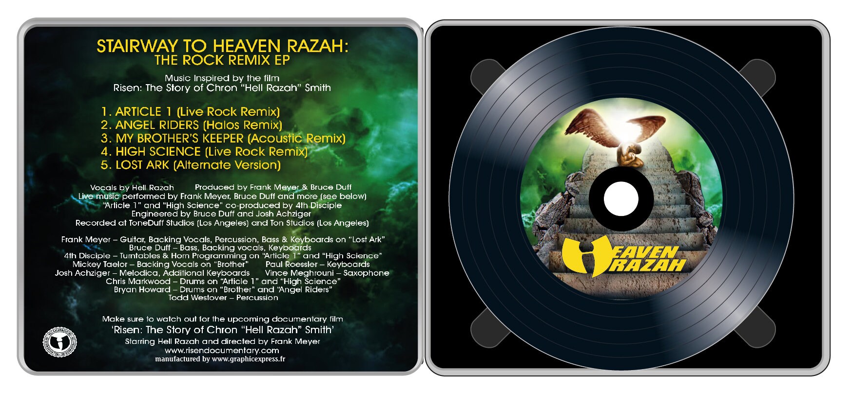 Hell Razah Stairway to Heaven Razah: the Rock Remix Ep Sunz of Man CD ...