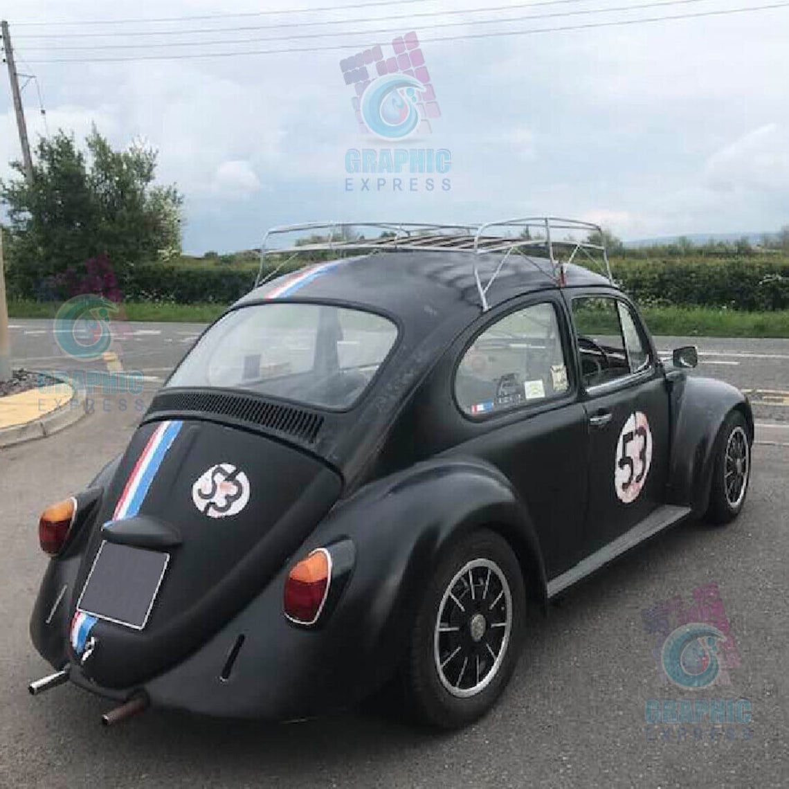 Kit Herbie Beetle Destroy Used Stickers Compatible Volkswagen ...