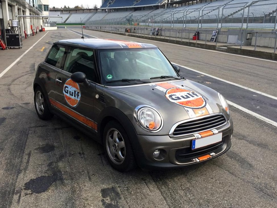 Gulf Kit Compatible With Mini Cooper R56, Sticker Adaptable to All ...