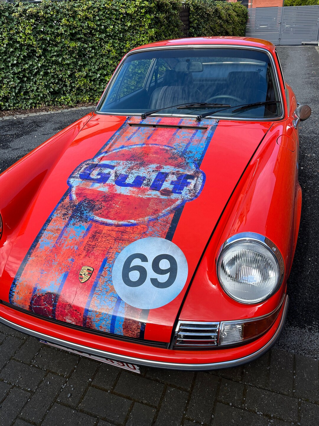 Martini Bonnet Vs Gulf Fusion Racing Stripes Compatible With Porsche ...