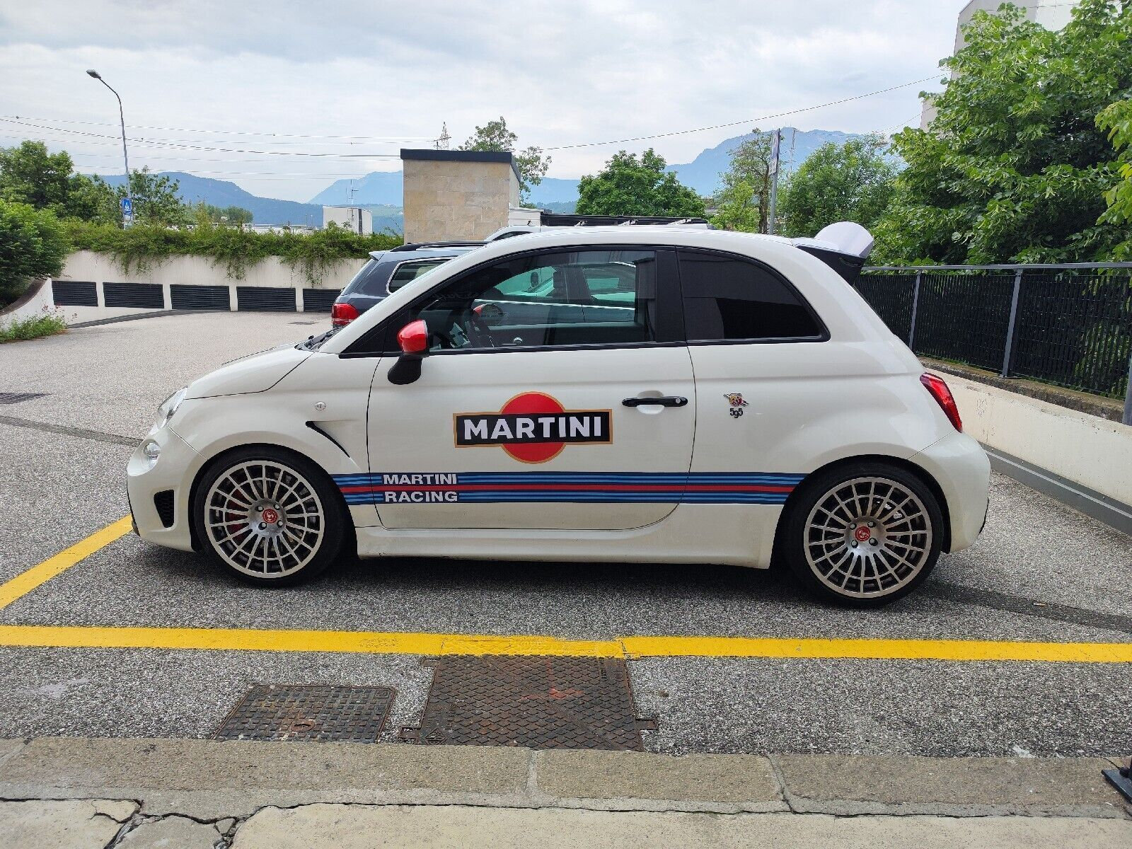 Martini Deco Kit Compatible With Fiat 500 and ABARTH - Racing Le Mans ...