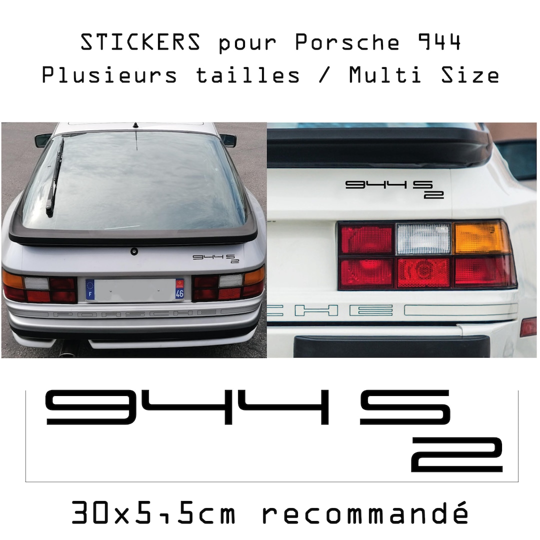 Porsche 944S Sticker 944 S Several Sizes Several Colors - Etsy