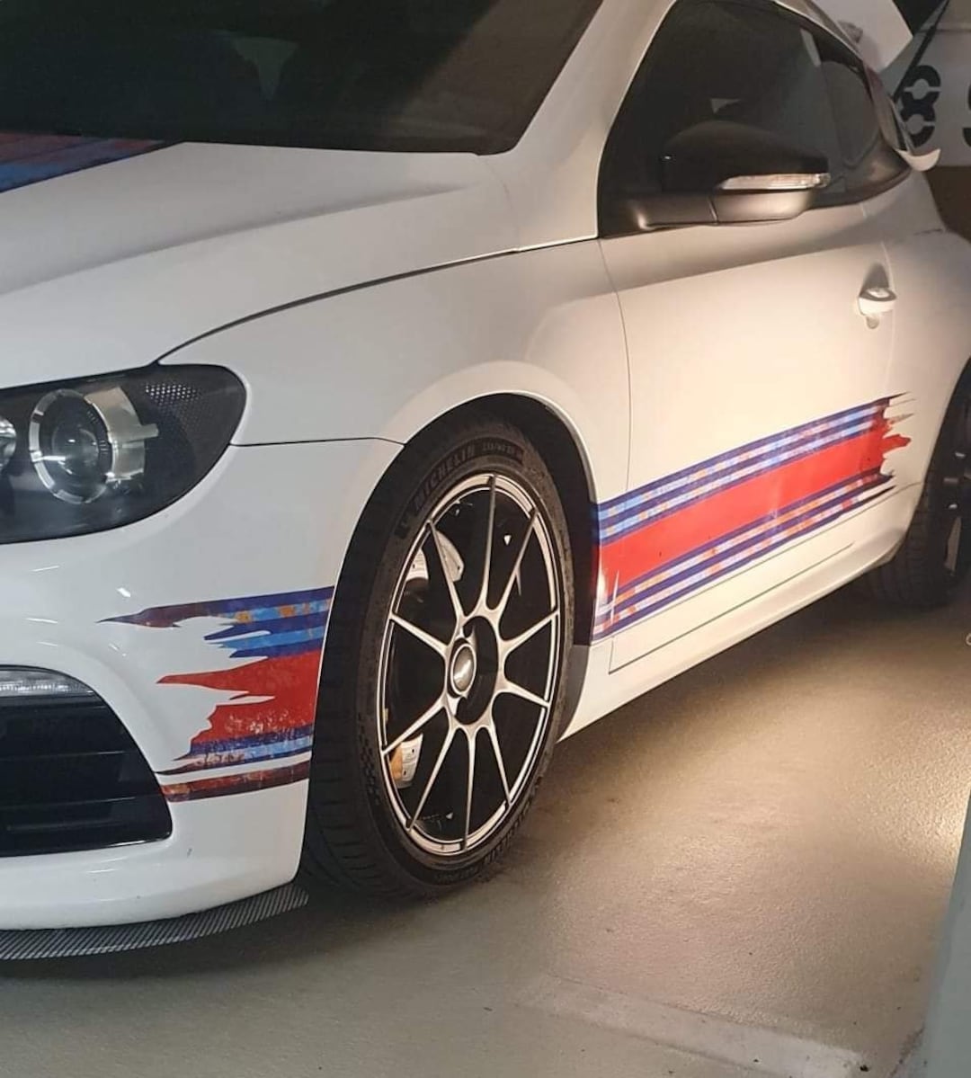 Sticker Compatible Martini Band Strips Lower Body Racing Le Mans Herbie ...