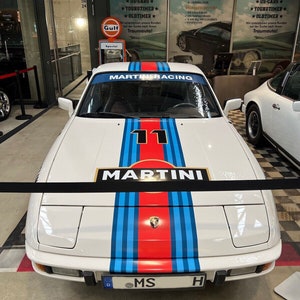 Porsche 924 & 944 Martini Racing Le Mans Stripe + Race Number of Your ...