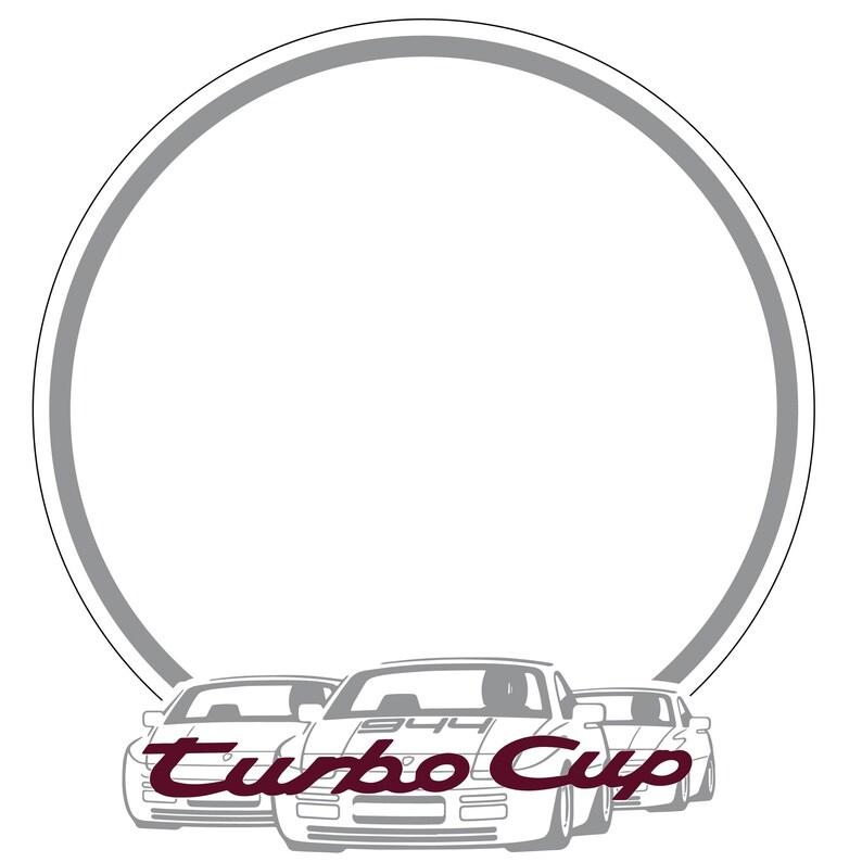 Polymer Sticker: Porsche 944 Turbo Cup Doors Number Vintage Black ...