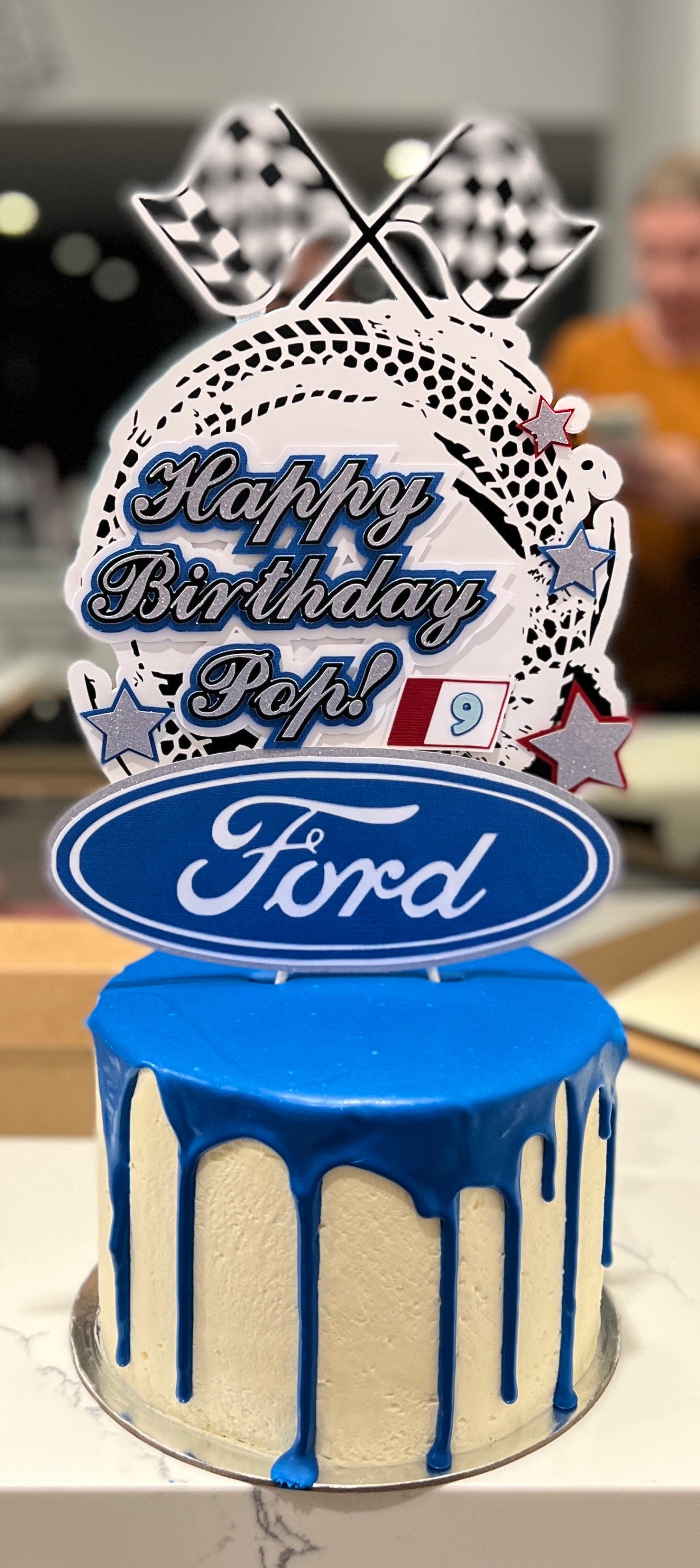 Ford Custom Cake Topper Custom Cake Topper Car Cake Topper Birthday ...