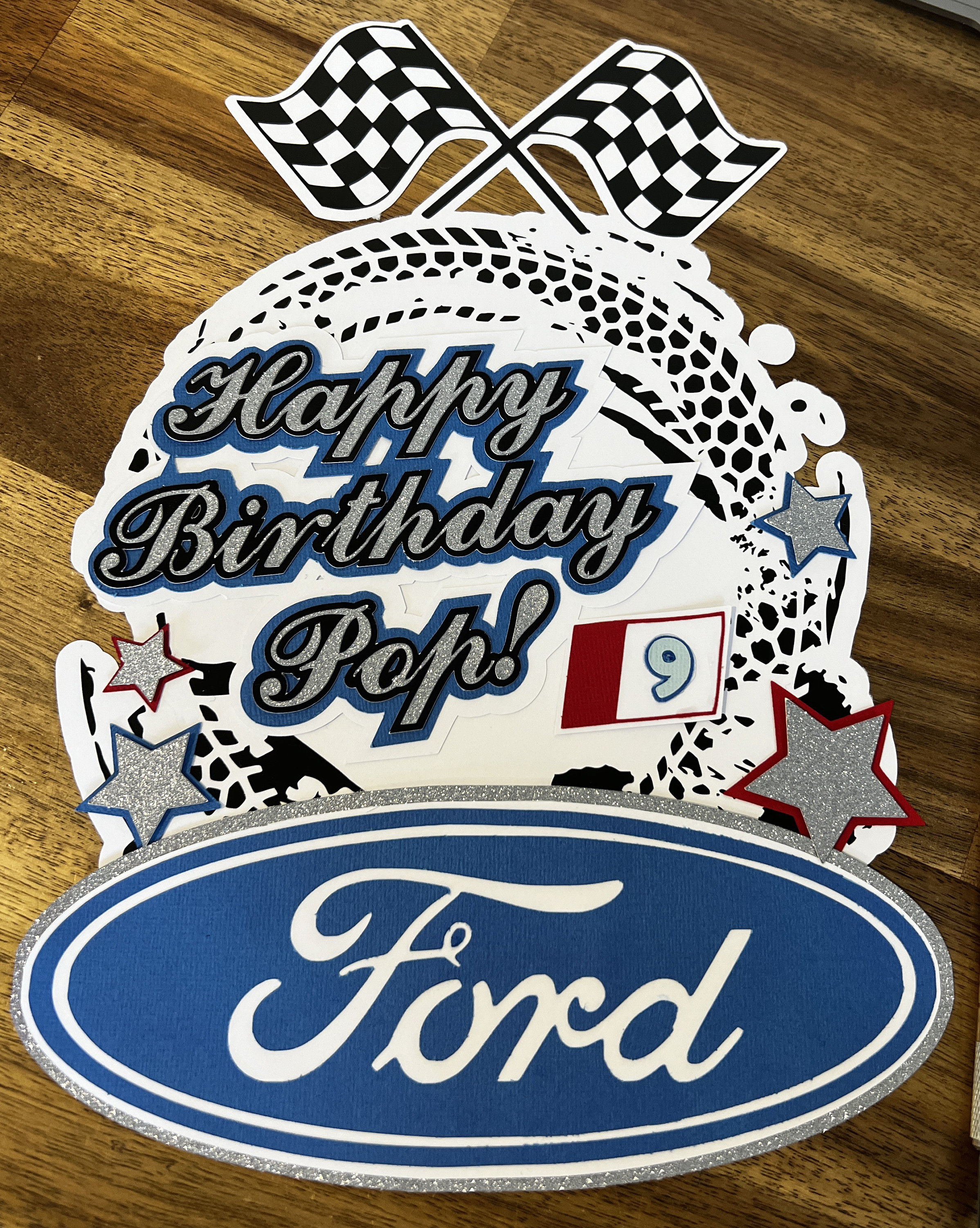 Ford Custom Cake Topper | Custom Cake Topper | Car Cake Topper ...