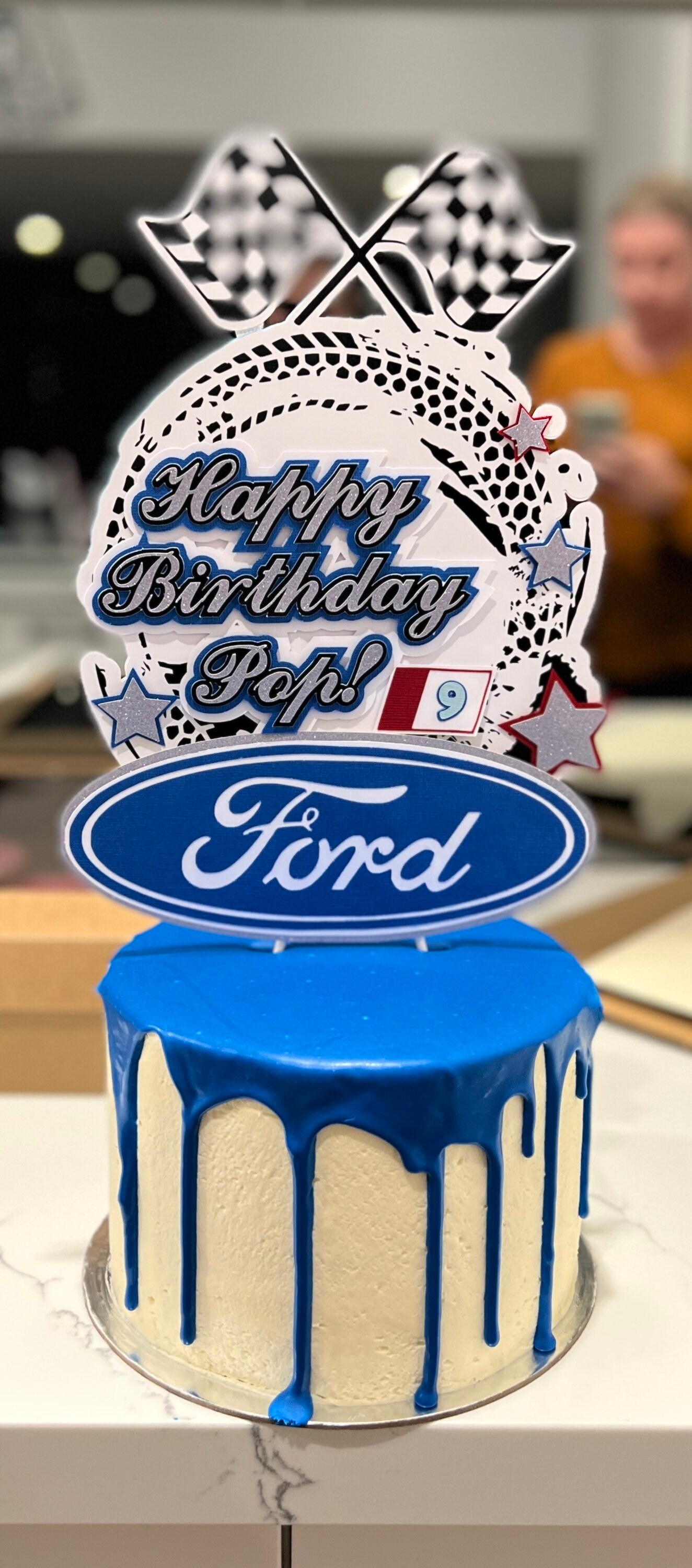 Ford Custom Cake Topper | Custom Cake Topper | Car Cake Topper ...