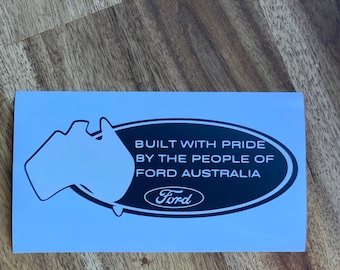 FORD Car Logo Vinyl Decal / Sticker - Etsy