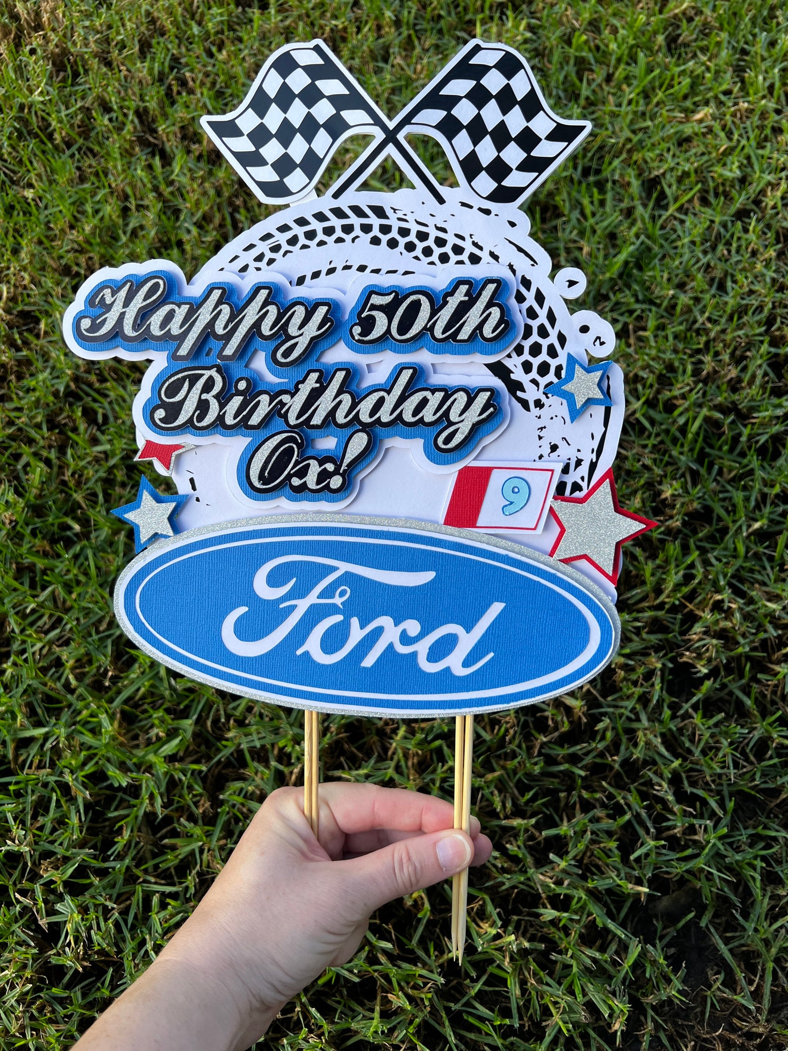 Ford Custom Cake Topper | Custom Cake Topper | Car Cake Topper ...