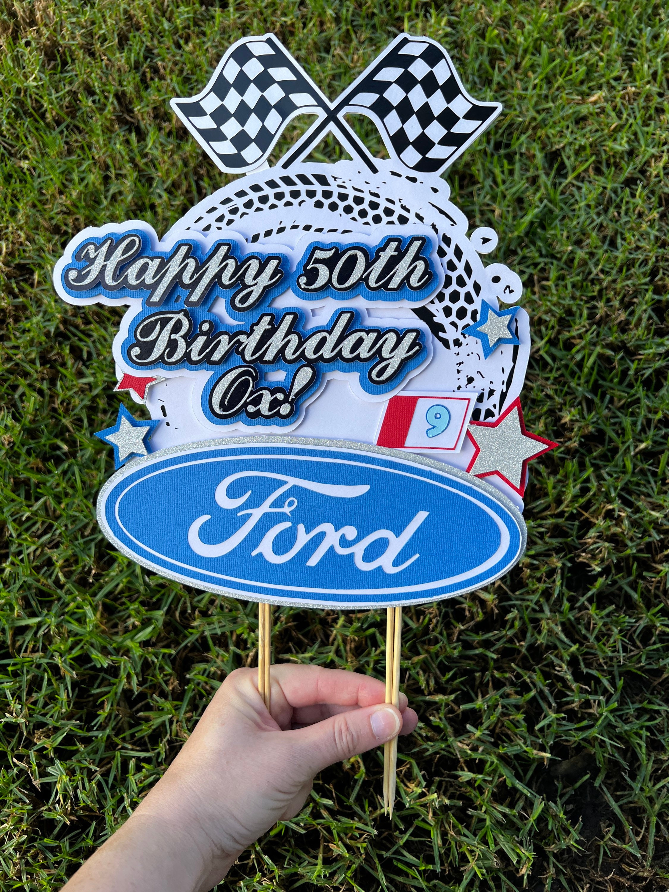Ford Custom Cake Topper | Custom Cake Topper | Car Cake Topper ...