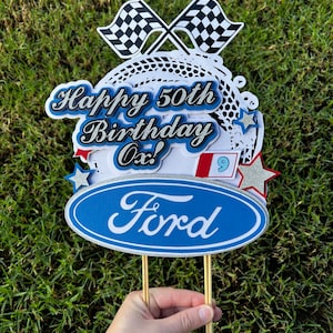 Ford Custom Cake Topper Custom Cake Topper Car Cake Topper Birthday ...