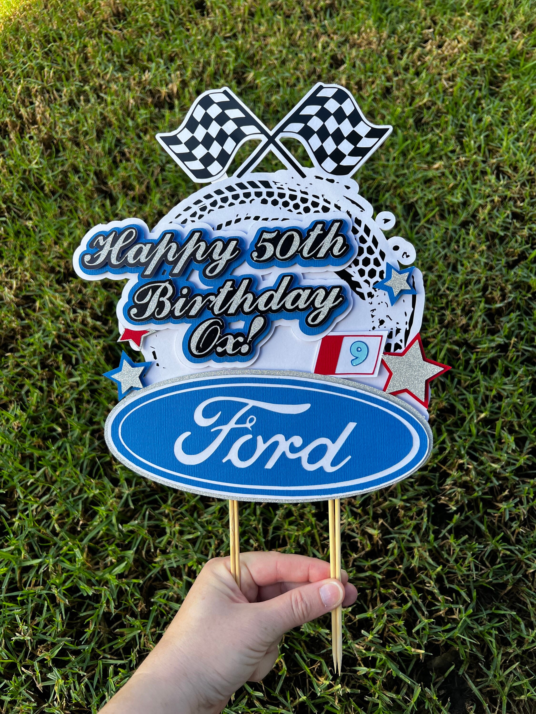 Ford Custom Cake Topper | Custom Cake Topper | Car Cake Topper ...
