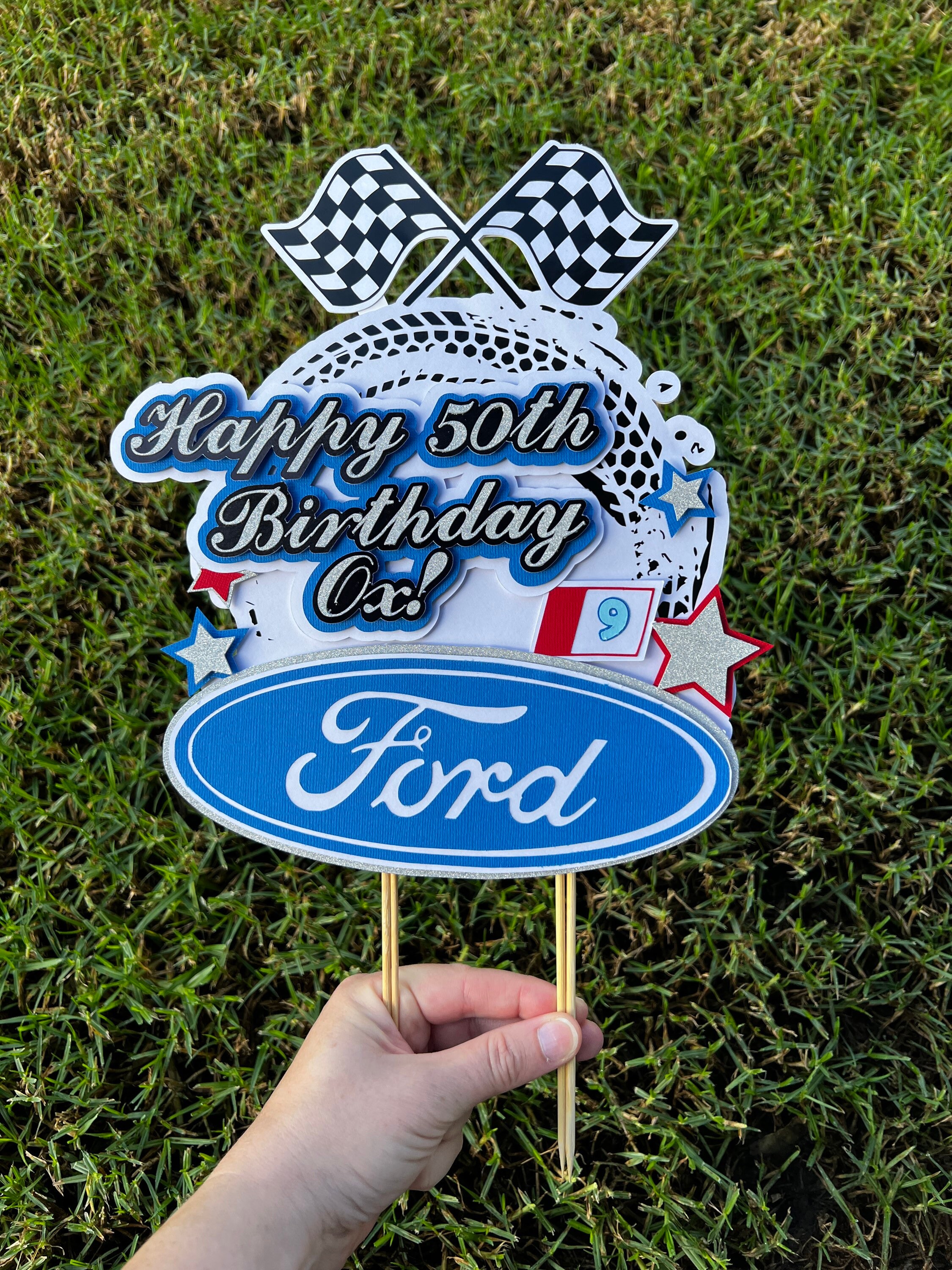 Ford Custom Cake Topper | Custom Cake Topper | Car Cake Topper ...