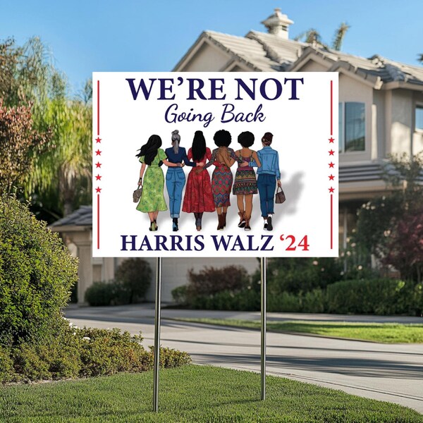 Large Harris Walz Yard Sign - Etsy