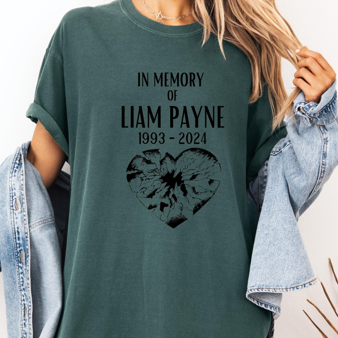 One Direction Shirt,in Memory of Liam Payne Shirt,liam Payne Shirts,rip ...