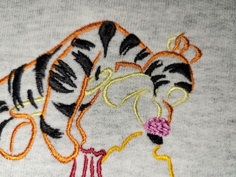 Tigger Pouncing Pooh, Tigger Inspired Sweatshirt, Disney Inspired ...
