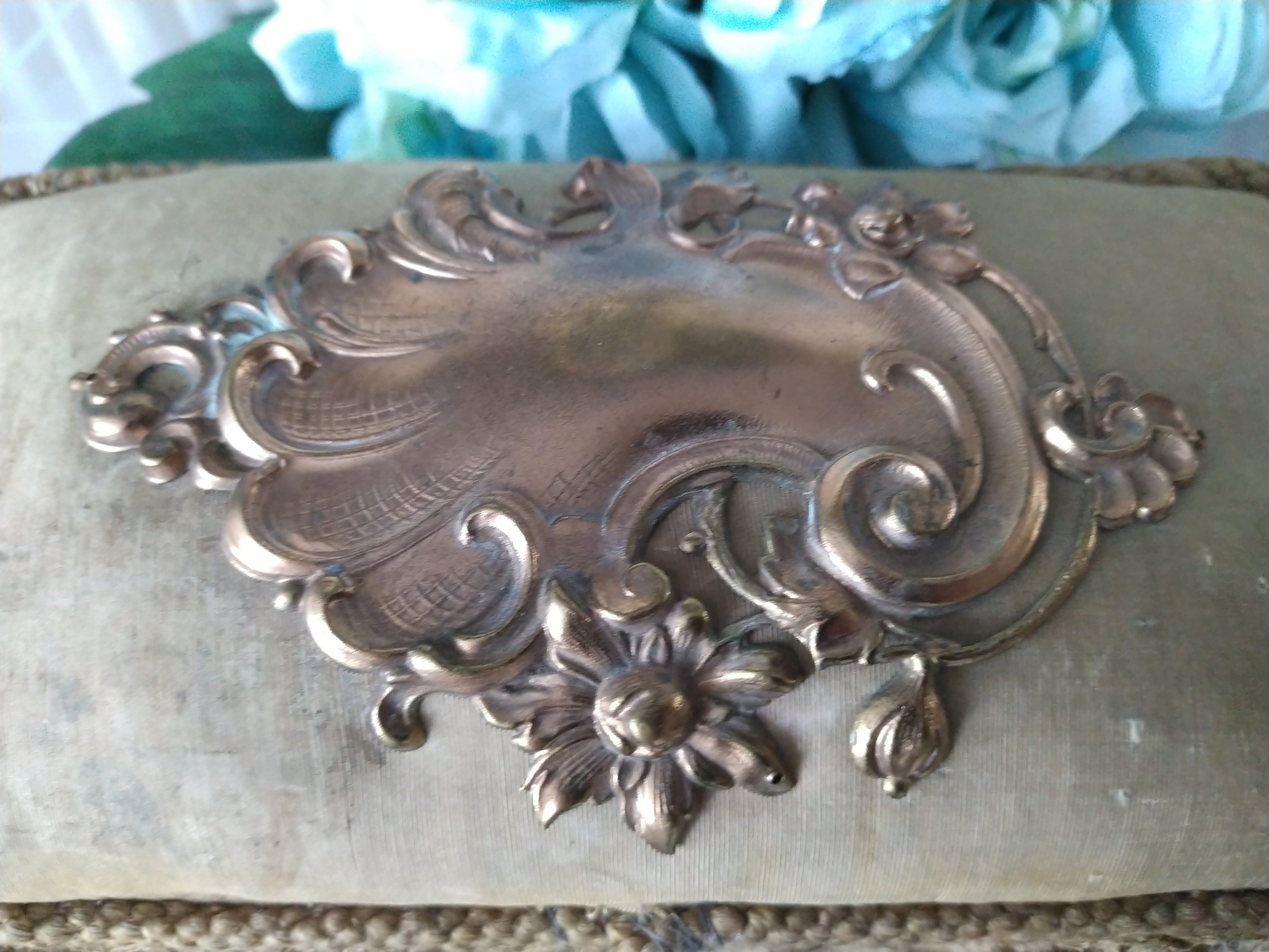 RARE: Enchanting Large Box Lace Small Sewing Box Fabric Box - Etsy