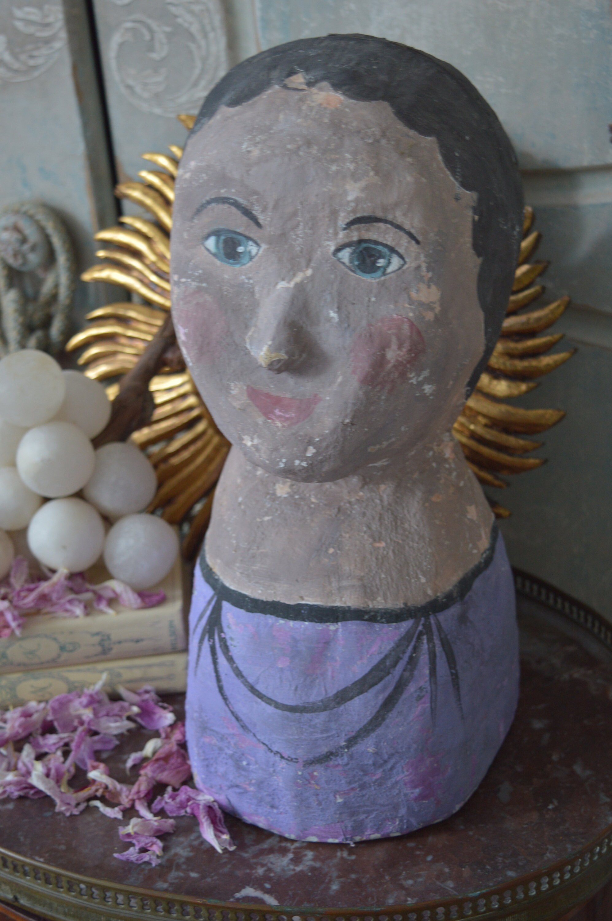 Charming RARITY: Antique enchanting rare quirk paper mache | Etsy