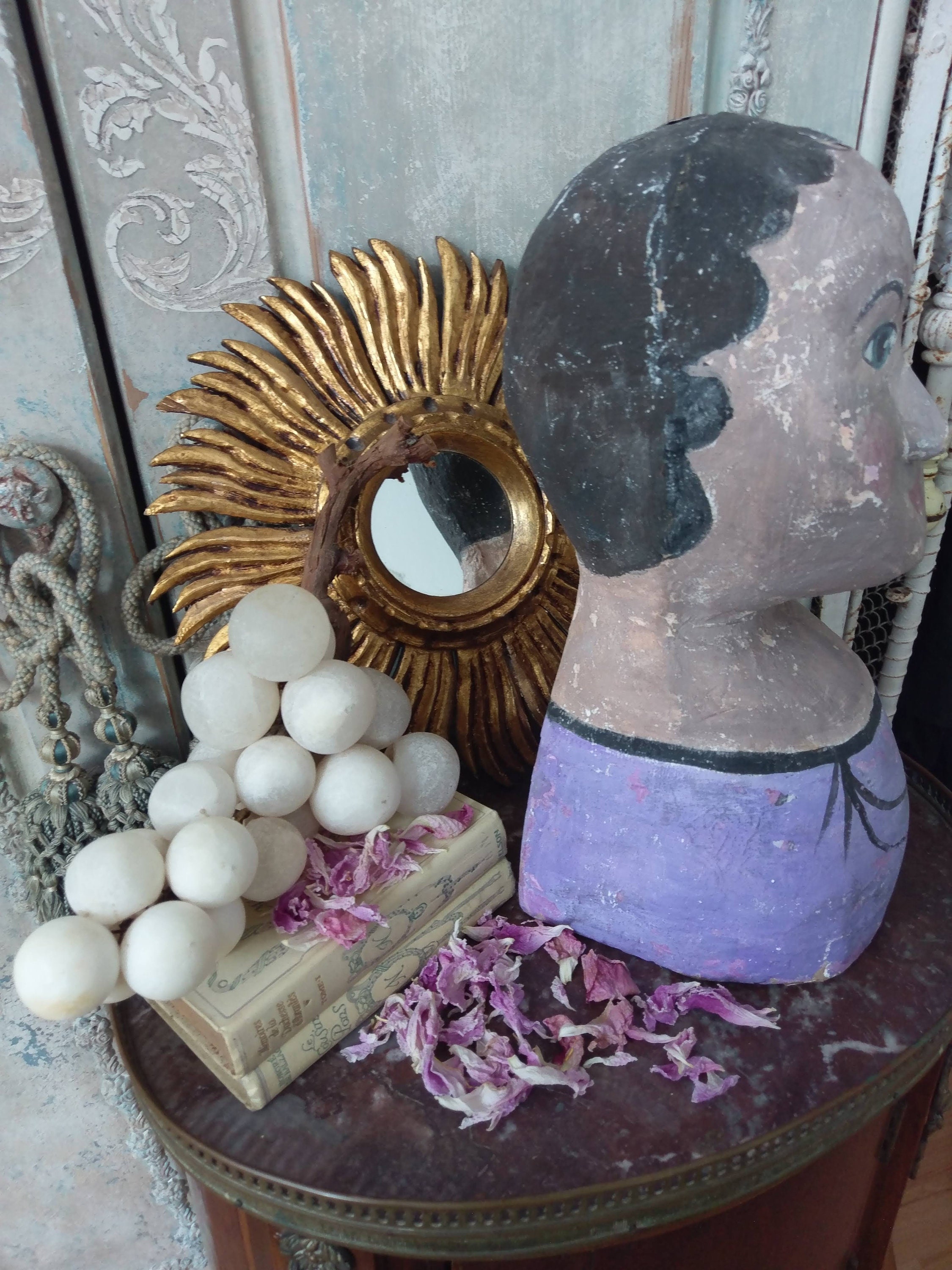 Charming RARITY: Antique enchanting rare quirk paper mache | Etsy