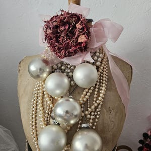 Enchanting Nostalgic Large Neck Flower Neck Flower Vintage Brocante ...