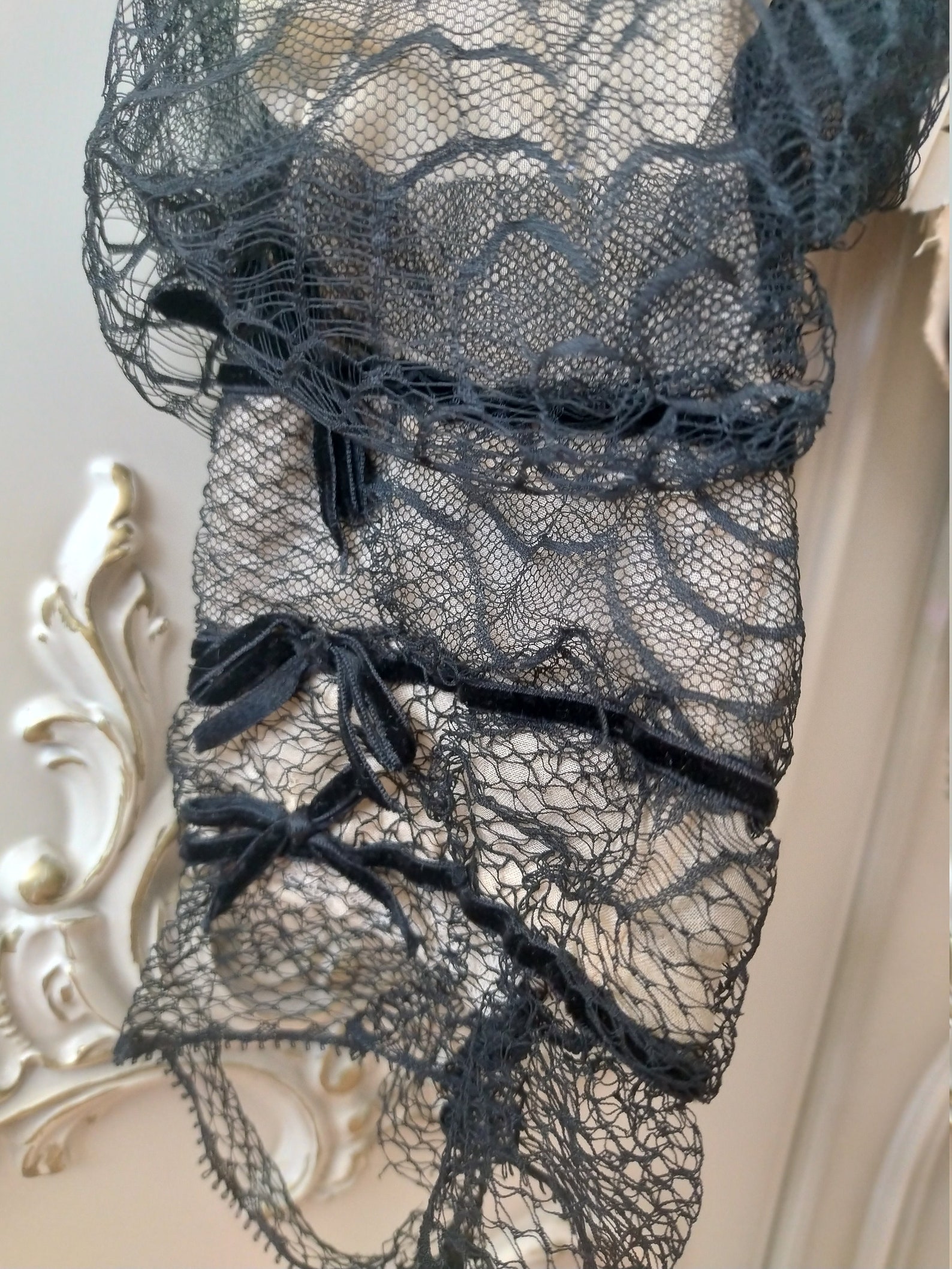 Antique France Victorian Bodice Bodice Corsages Blouse Lace Around 1880 ...