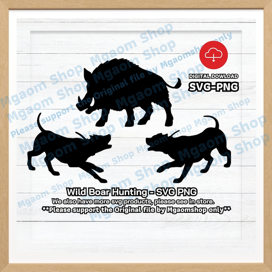 Wild Boar Hunting Svg, Hog Hunting Svg , Big Game Svg, Hunting Svg, Hog ...