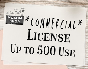 Mass Production Commercial License for Clipart - Etsy