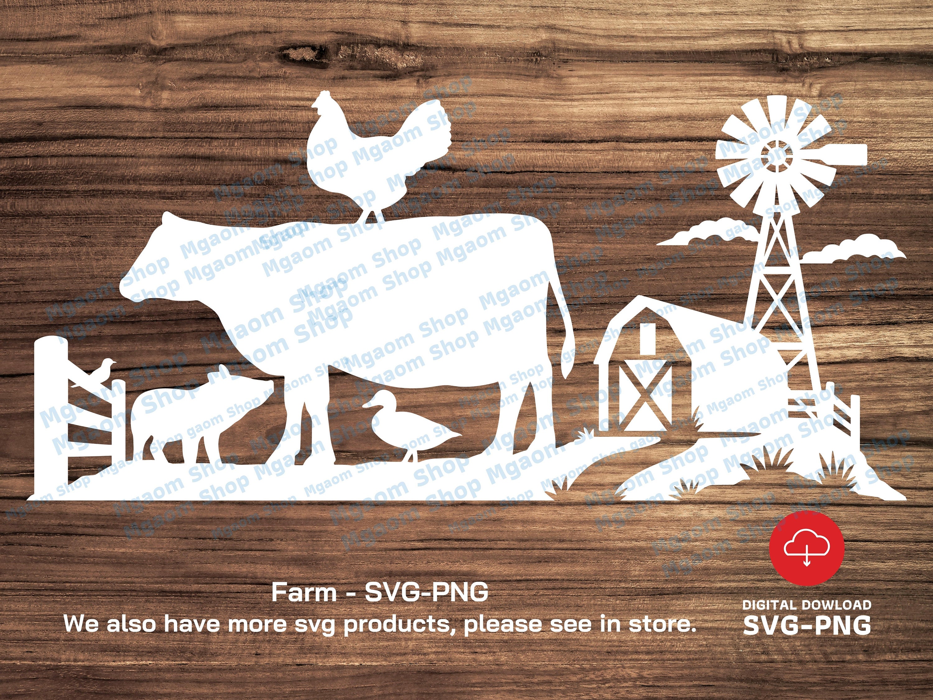 Farm Svg Family Farm Svg Barn Svg Farm Scene Svg Farm - Etsy
