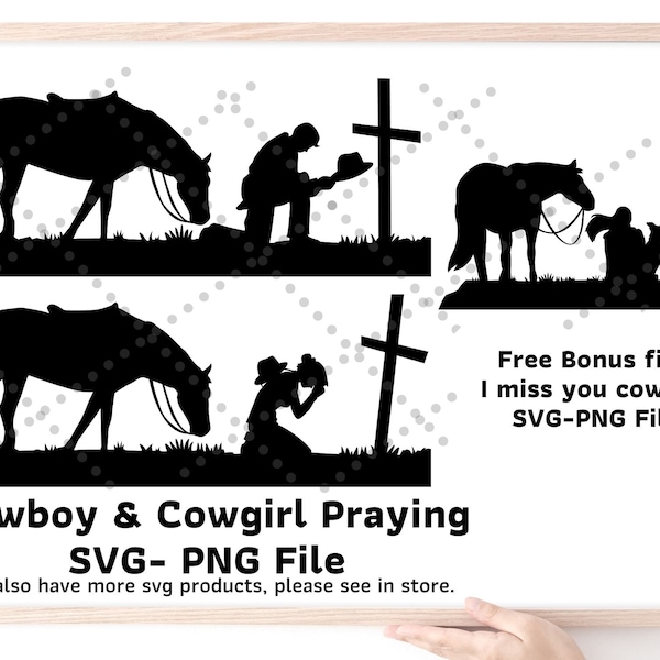 Cowboy Praying - Etsy
