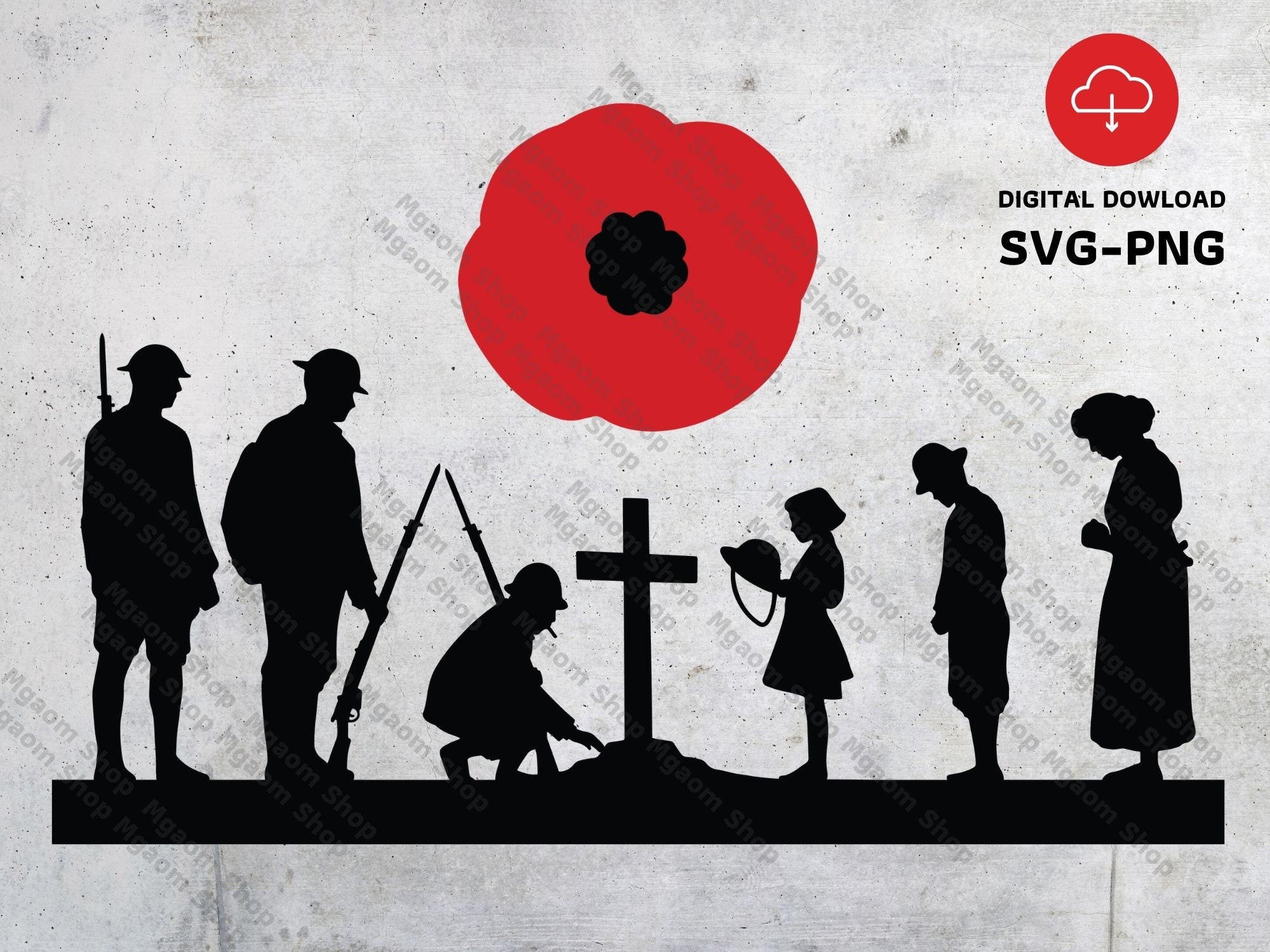Remembrance Day SVG file Svg DIY and decorate for your idea | Etsy