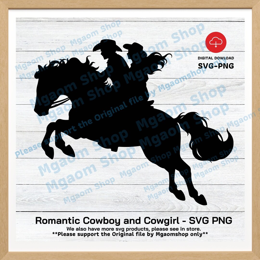 Cowboy and Cowgirl Svg, Cowboy Svg, Cowgirl Svg, Romantic Couple Svg ...