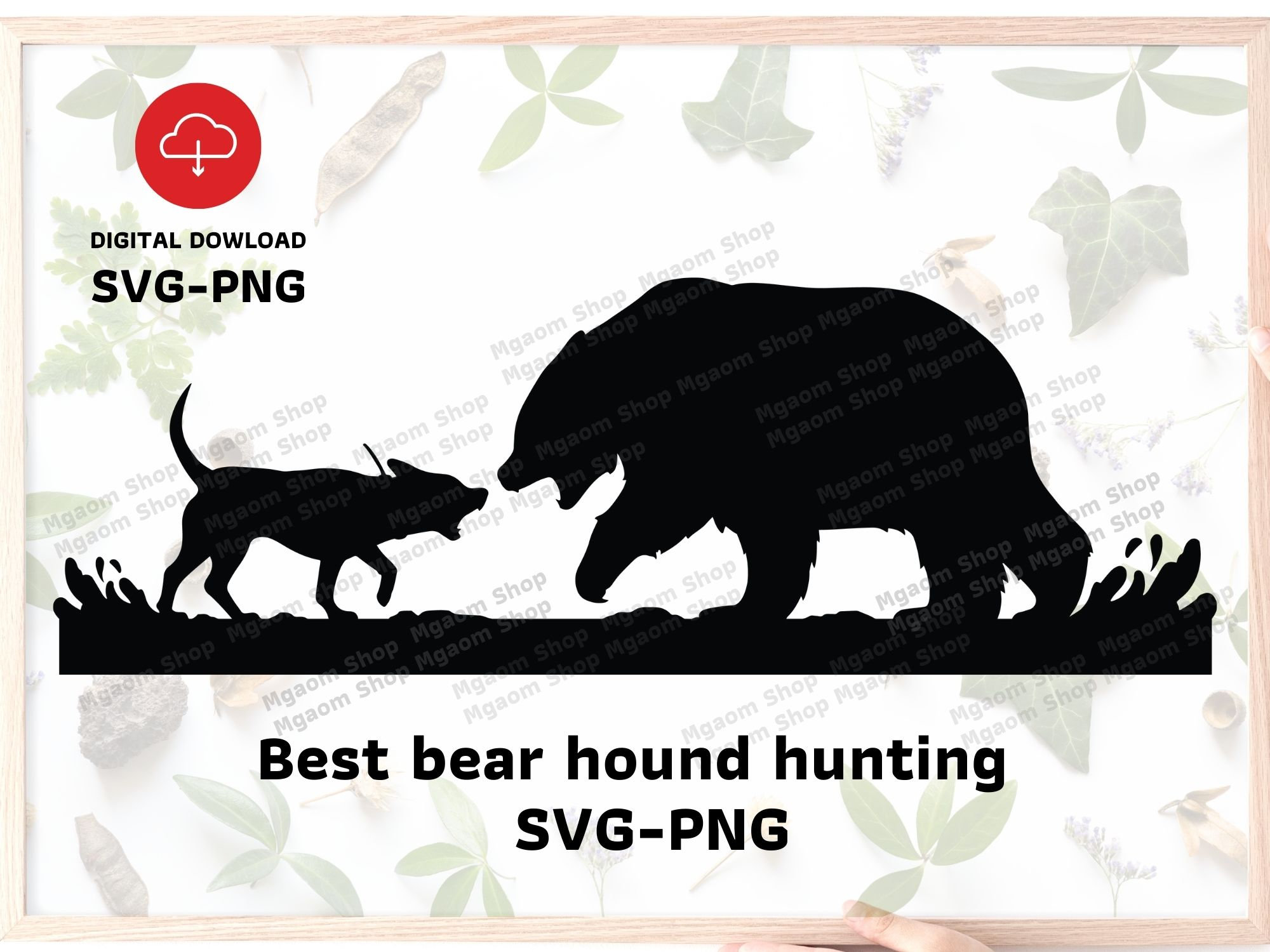 Hound Hunting Scene Svg Best Bear Hound Hunting Svg Hunting - Etsy