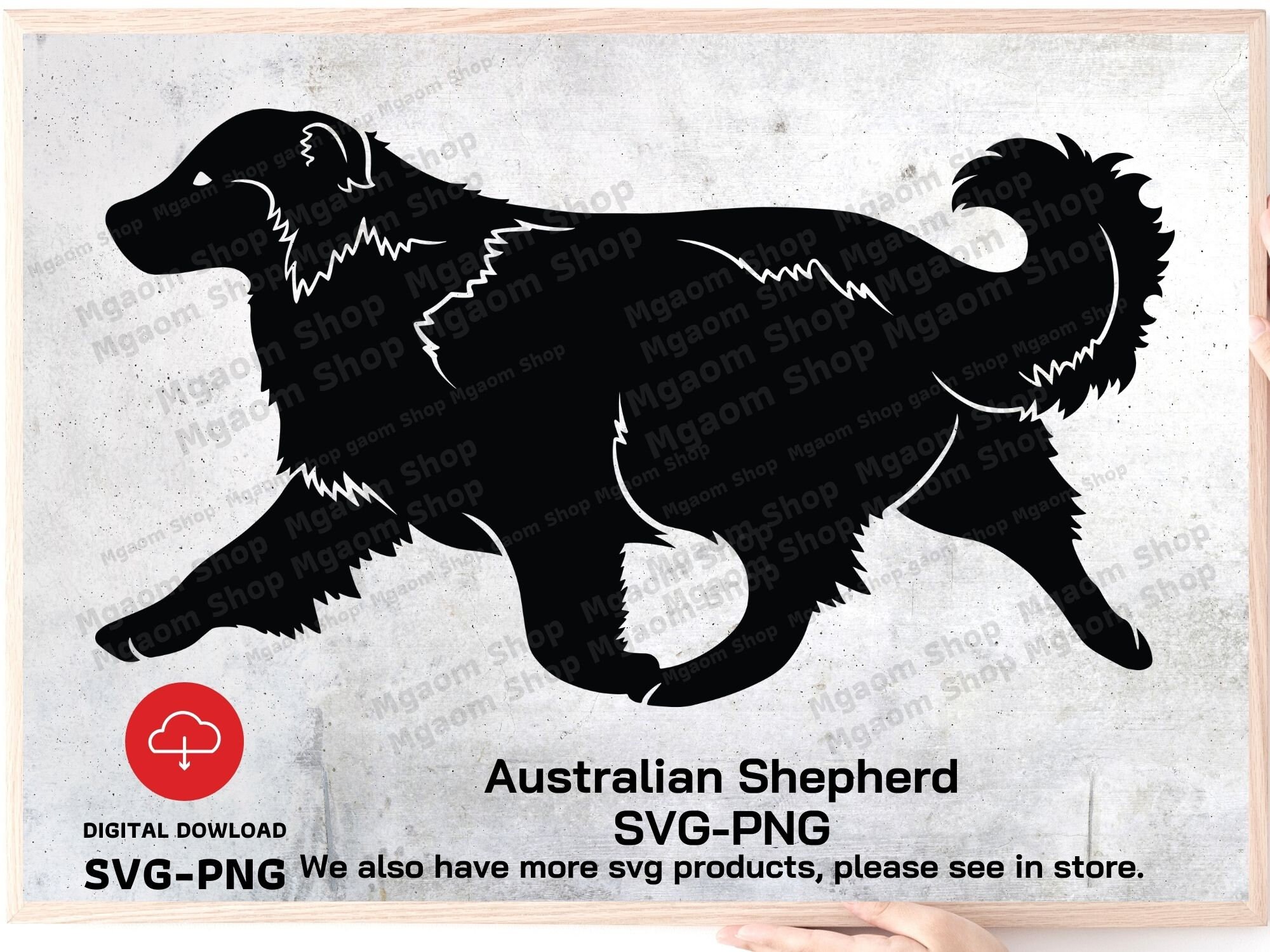 Australian Shepherd Svg Aussie Svg Australian Shepherd - Etsy Australia