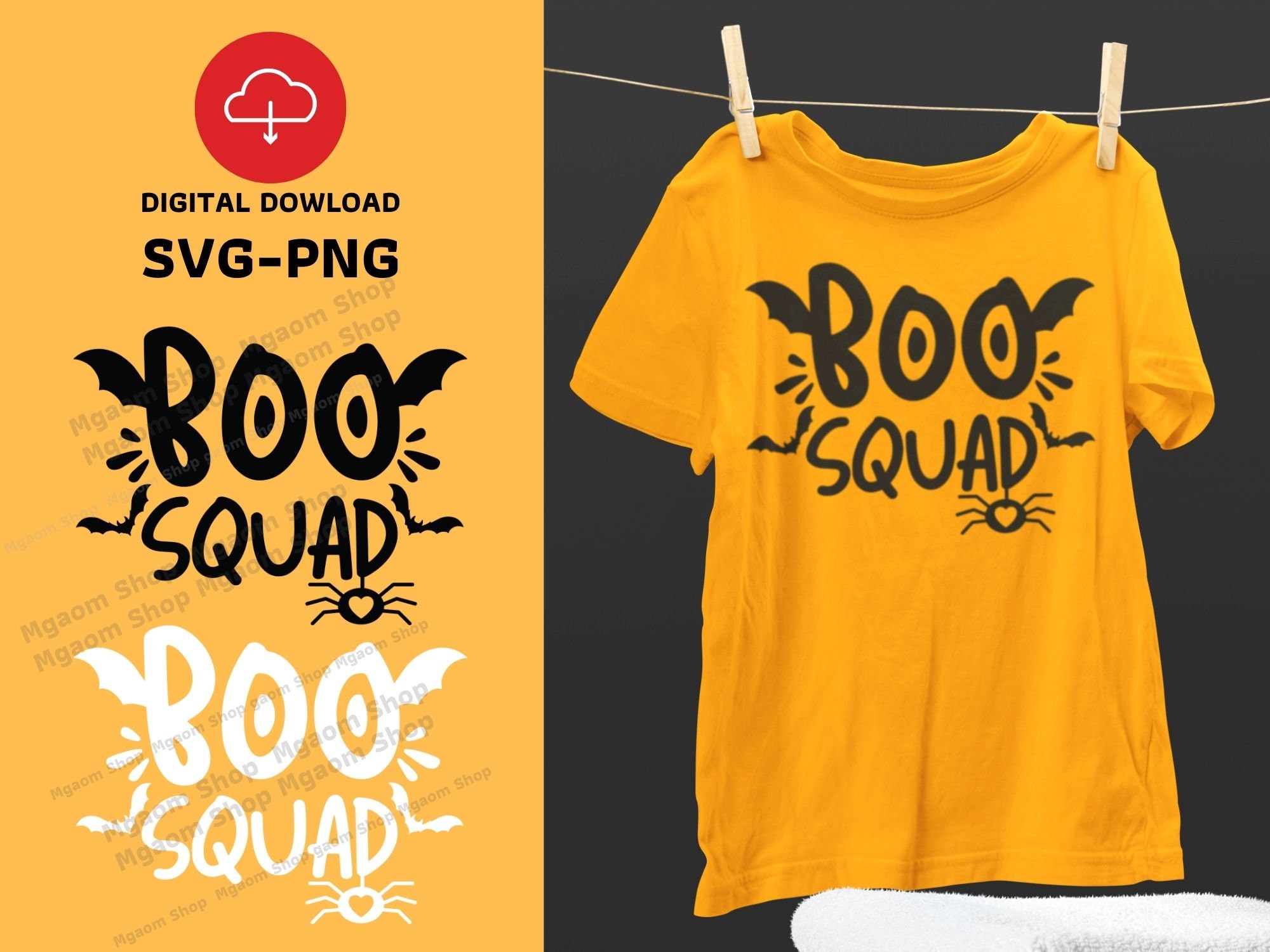 Boo Squad Svg Halloween Svg Boo Svg Halloween Shirt Svg - Etsy