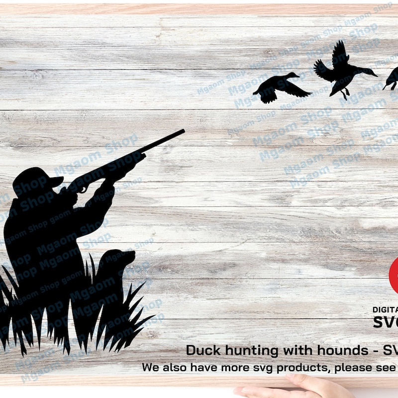 Hunting Scene Svg - Etsy
