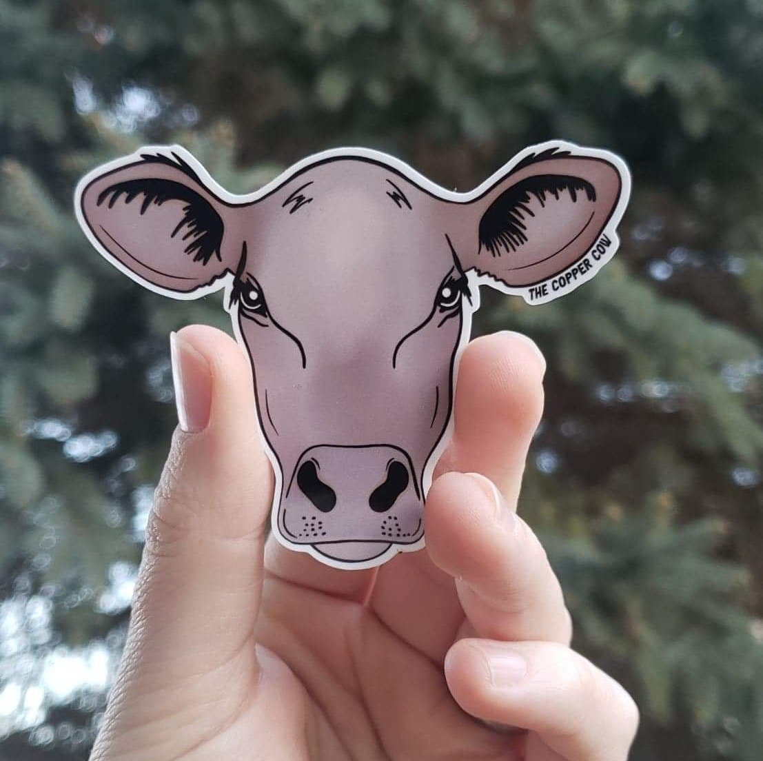 Cattle Head Stickers : Cow Head Stickers - Etsy