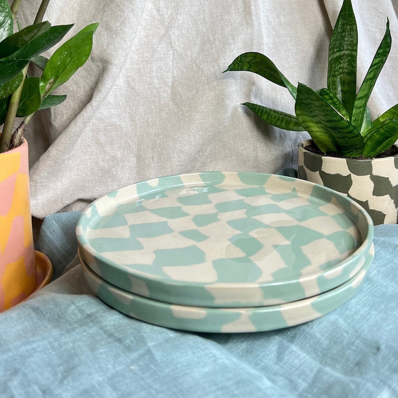 Plates Set - Etsy
