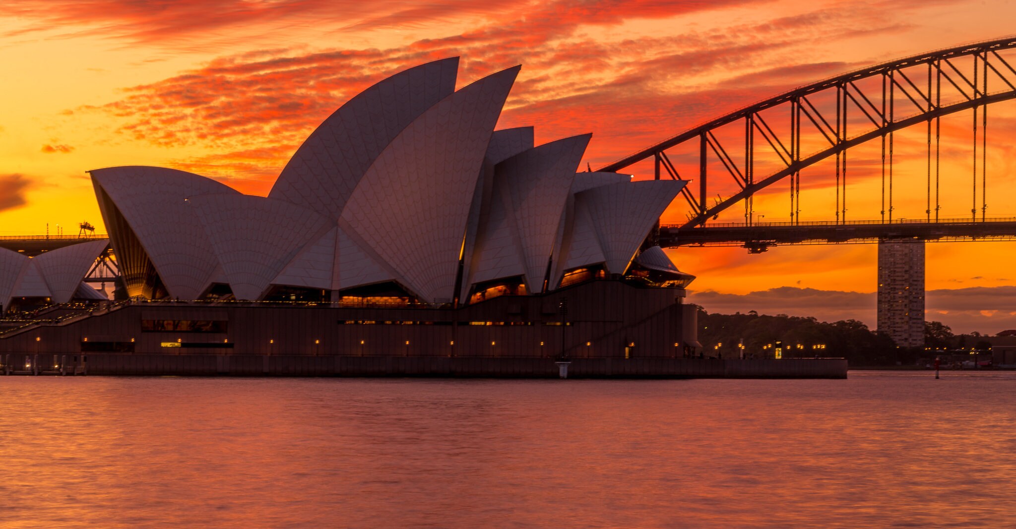 Sydney Opera House Sunset - Etsy