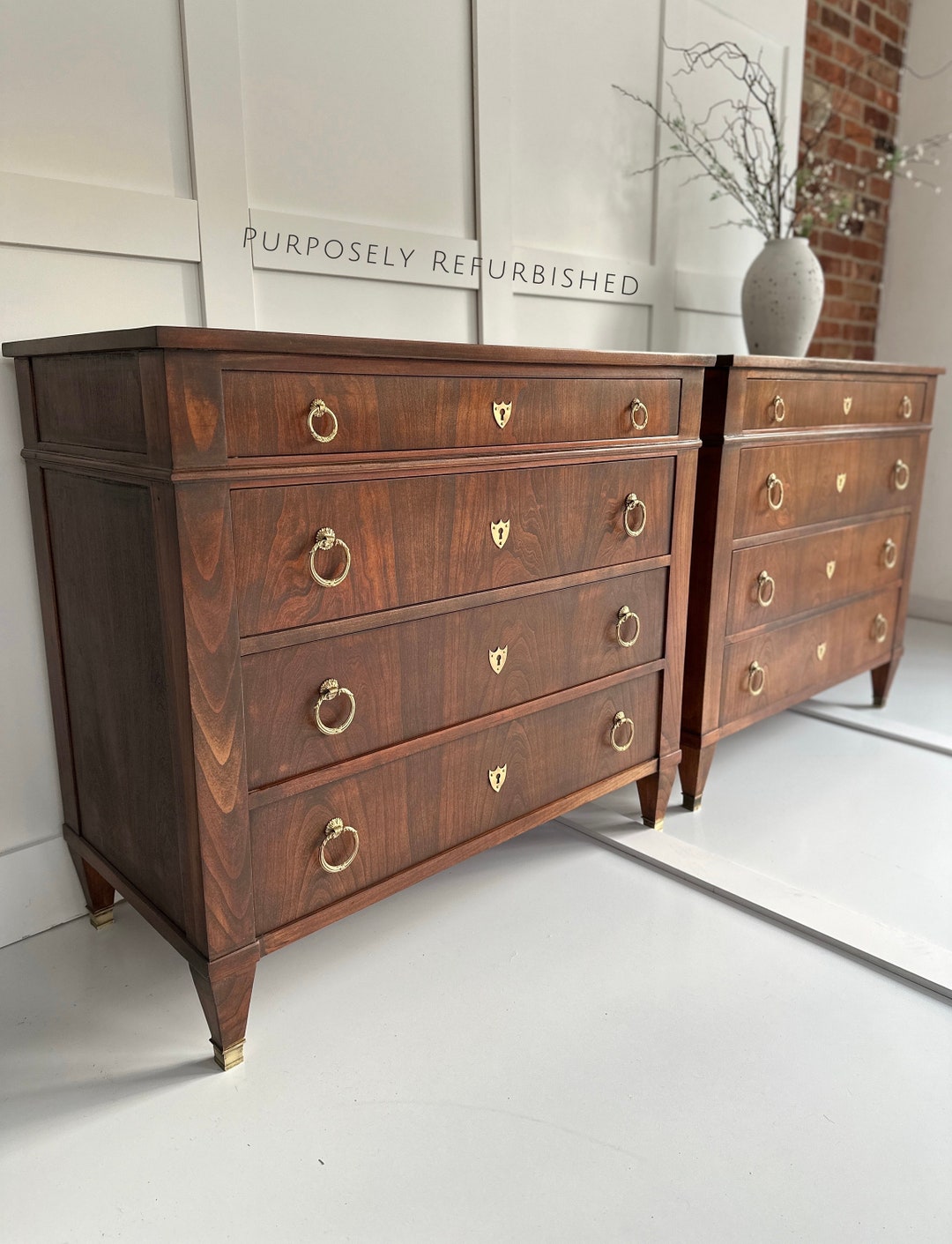 1950s Restored Dresser Set - Etsy