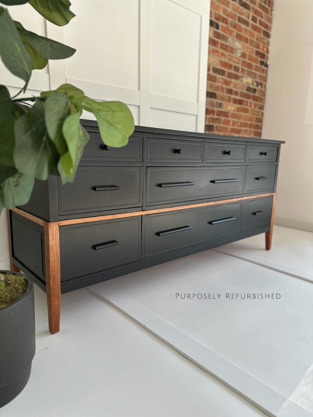 Vintage Permacraft Cherrywood Dresser - Etsy