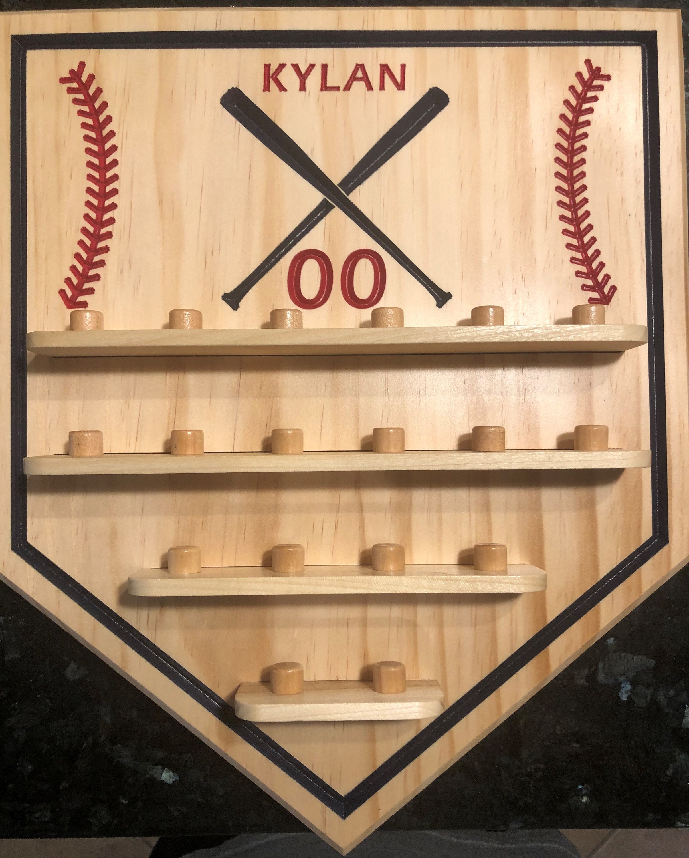 Custom Championship Baseball Ring Holder | Etsy