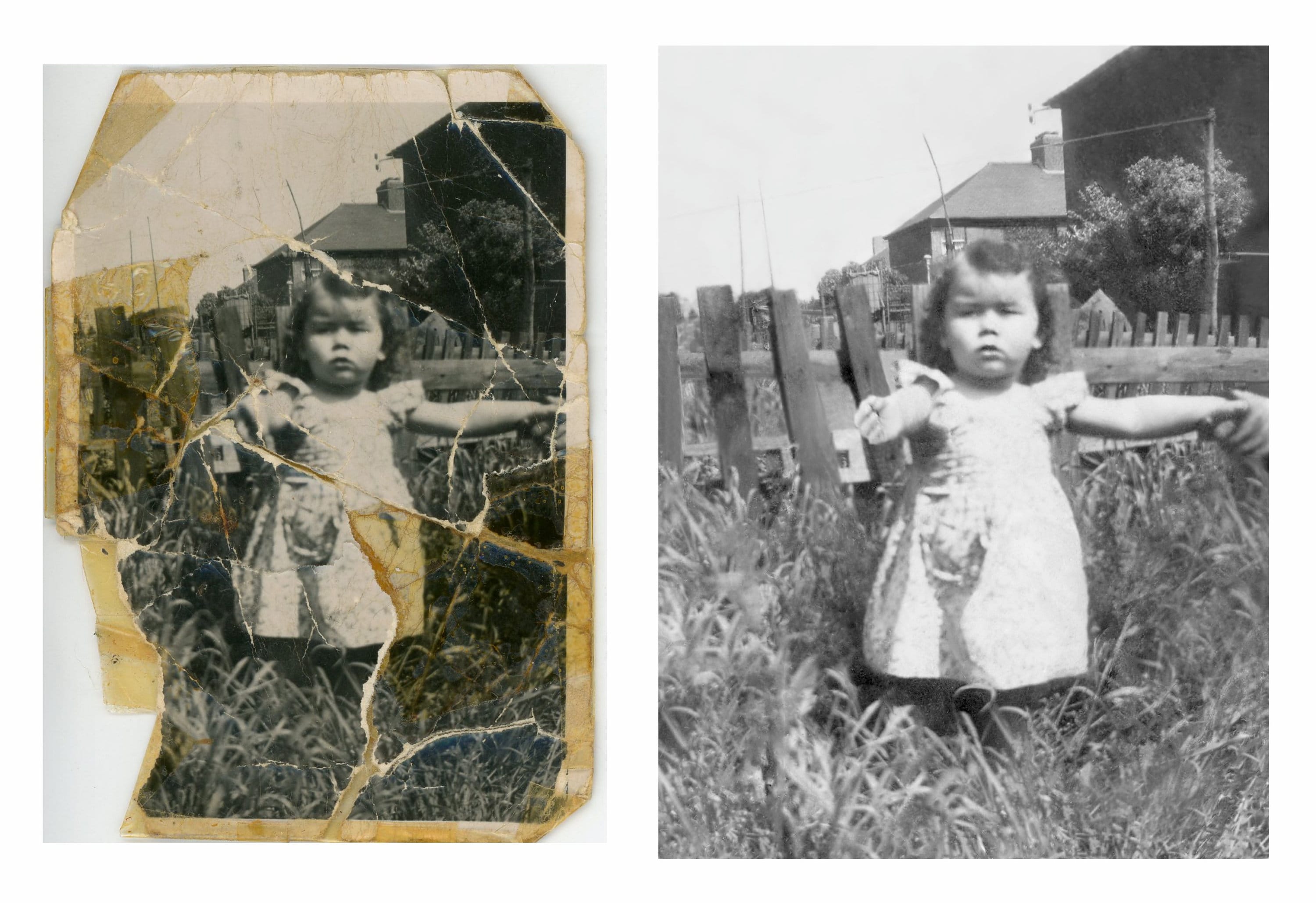 Restoration and Repair of Old Photos, Major Damage - Etsy