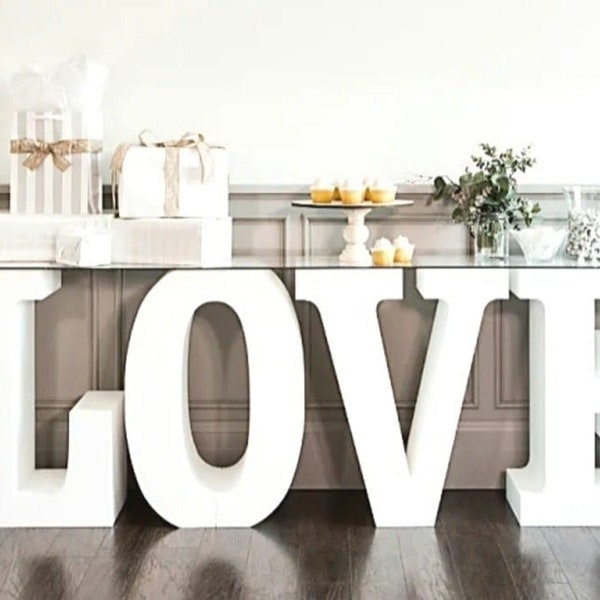 Giant Letters - Etsy