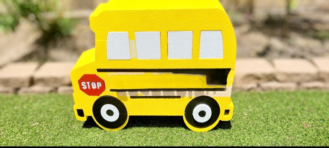 Foam Table Top Bus , Birthday Party, Baby Shower , Center Piece and ...