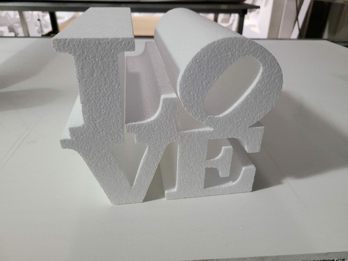 Giant Foam Love Symbol Free Standing Made From High Density EPS - Etsy