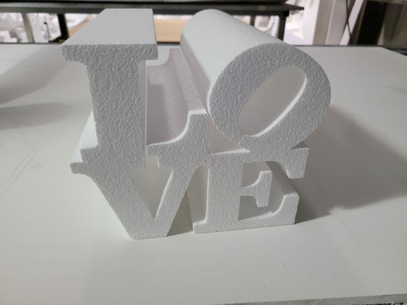Giant Foam Love Symbol Free Standing Made From High Density EPS - Etsy