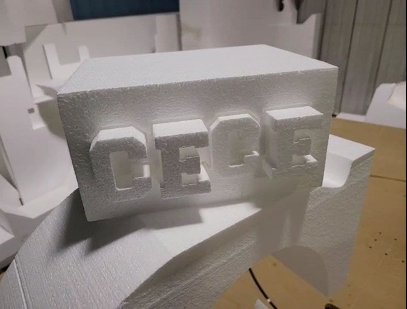 Giant Foam High Density Designs Any Give Us the Design & We Make It for ...