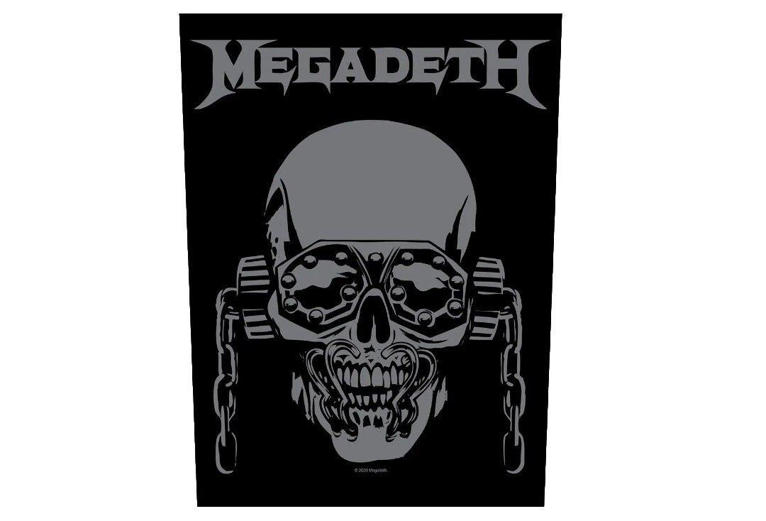 Megadeth Vic Rattlehead Printed Sew on Back Patch Brand New/rare ...